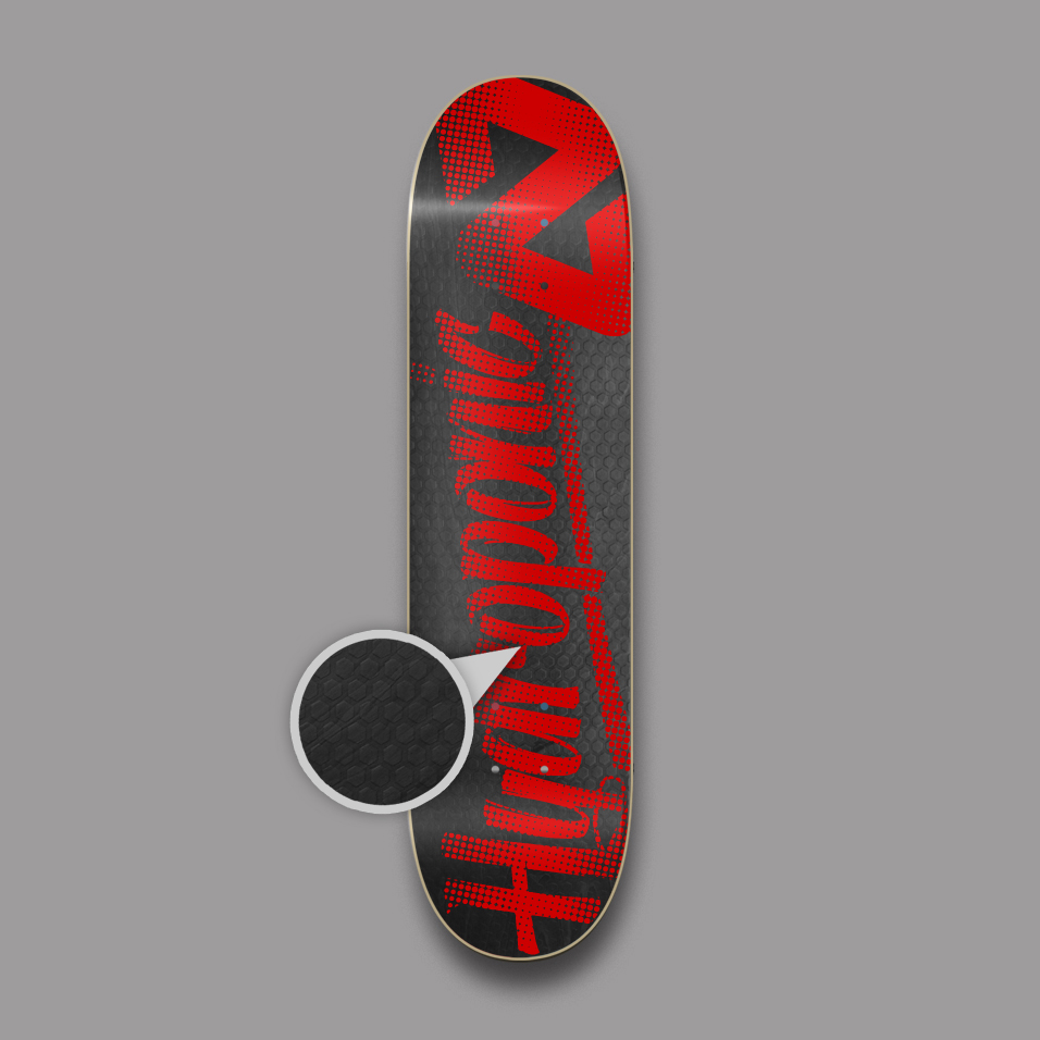Hydroponic Deck Tag 3D black/red | Skateboard Decks | Skate | MDCN ...