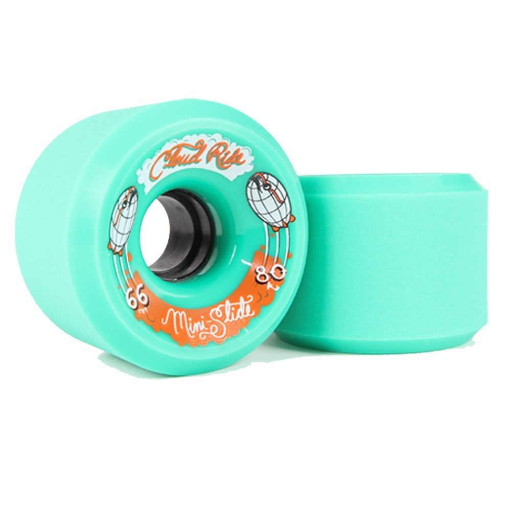 Cloud Ride Wheels Mini Slide Turquoise | Longboard Wheels | Long | MDCN ...