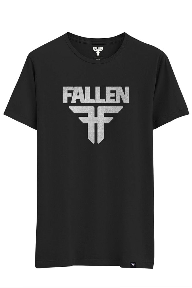 FALLEN Insignia Tee Black | T Shirts | Apparel | MDCN Distribution