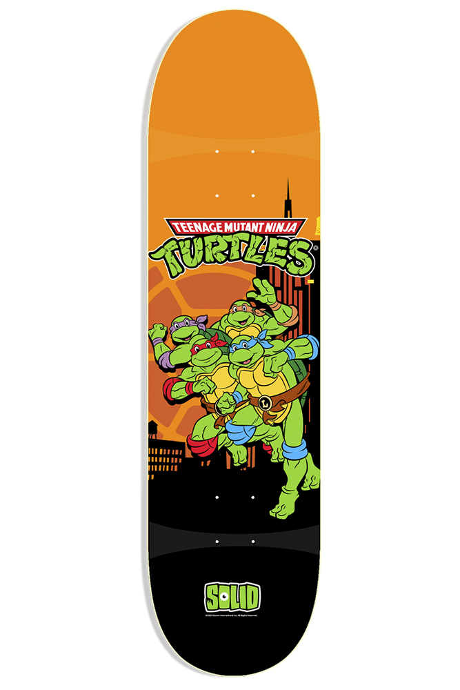 Solid X Turtles Deck NYC | Skateboard Decks | Skate | MDCN Distribution