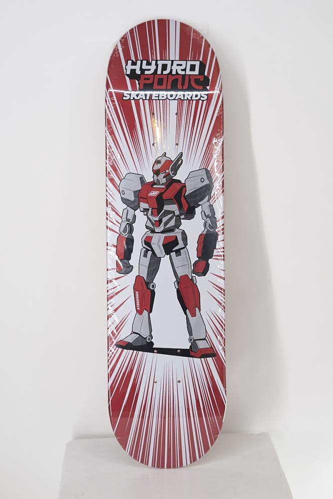 Hydroponic Deck Robot Red Metal 8,2" | Skateboard Decks | Skate | MDCN ...