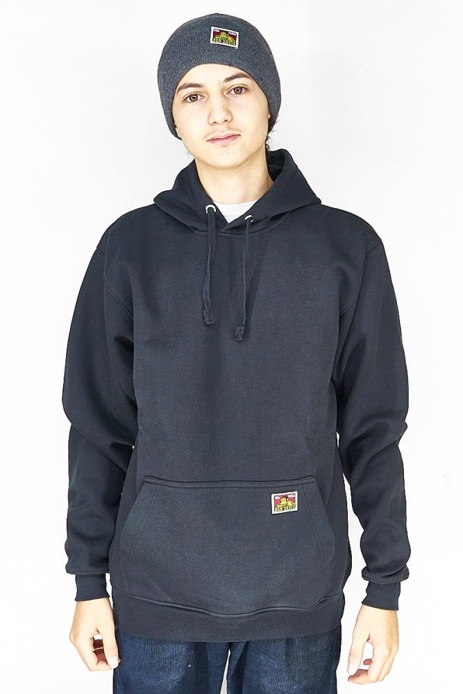 BEN DAVIS Heavyweight Hooded Sweatshirt Black | Sweater | Apparel ...