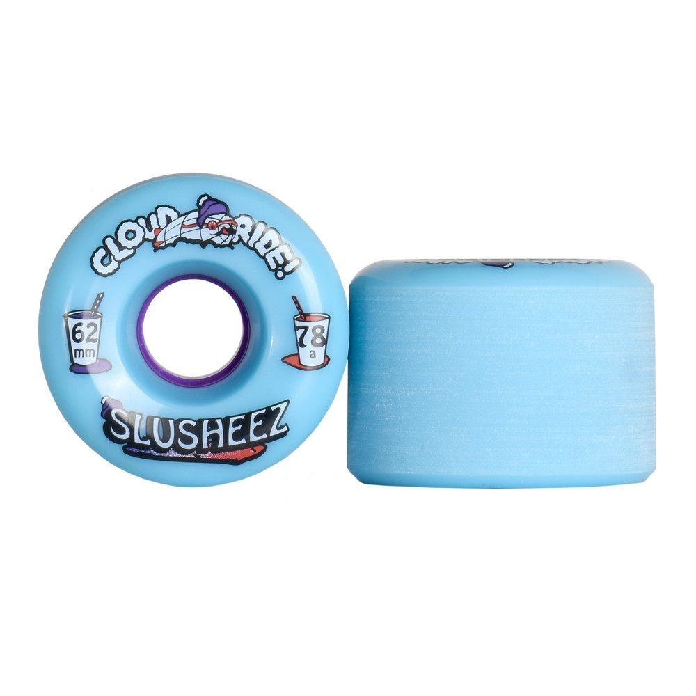 Cloud Ride Wheels Slusheez Light Blue | Longboard Wheels | Long | MDCN ...